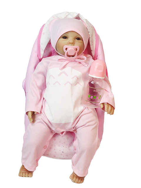 22" Reborn Baby Doll Light Pink RB010 - American Fashion World
