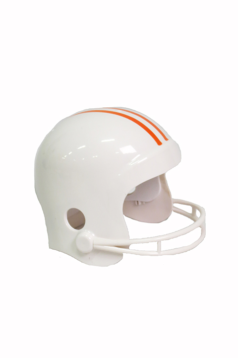 18" White Football Helmet - American Fashion World