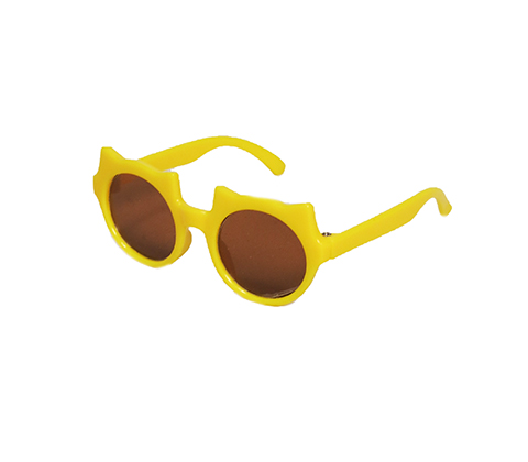 18" Yellow Cutie Cat Sun Glasses G75 - American Fashion World