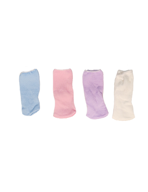 18" Pastel Sock Pack 4pk Pack201 - American Fashion World